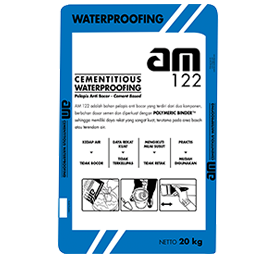 BPI AM 122 PELAPIS ANTI BOCOR AREA TERENDAM 5LTR+20KG SEMEN | NORTON
