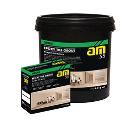 BPI AM 55 EPOXY TILE GROUT 1000-WHITE 1KG | NORTON